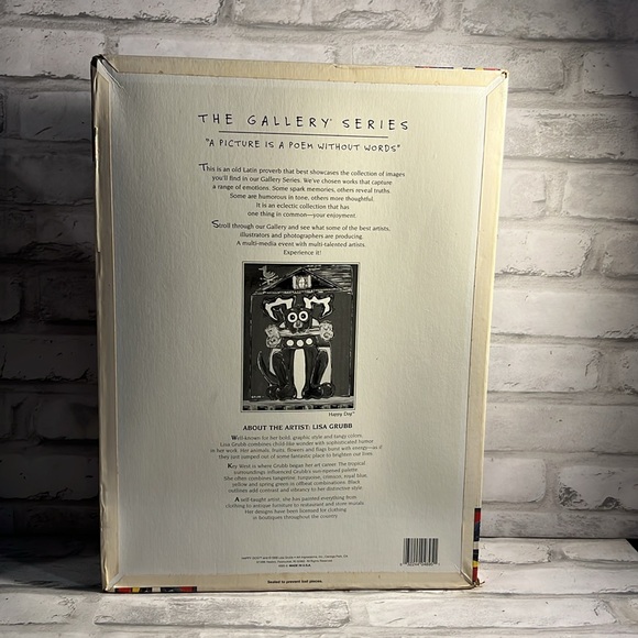 the gallery puzzle | Games | Happy Dog By Lisa Grubb 00 Piece Puzzle ...